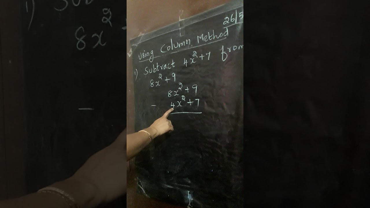 Subtraction Using Column Method YouTube subtraction-using-column-method-youtube