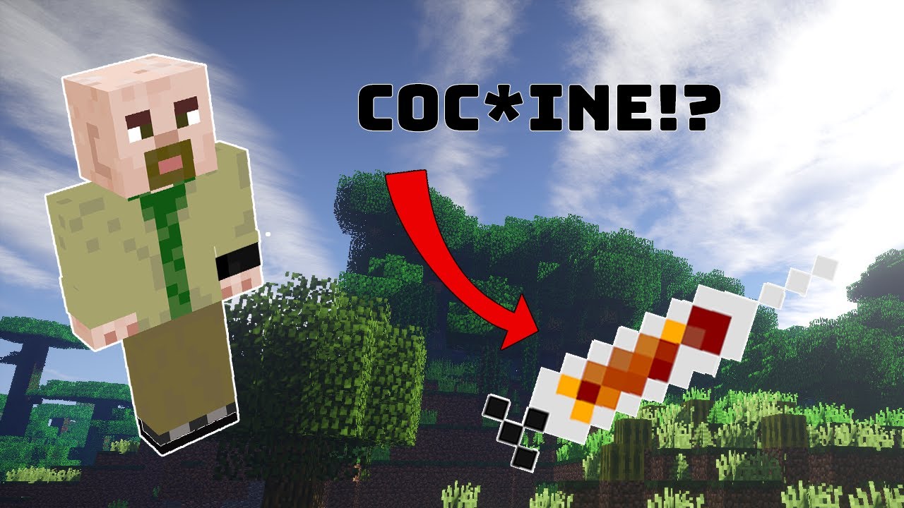 De La Drogue Dans Minecraft !? - YouTube