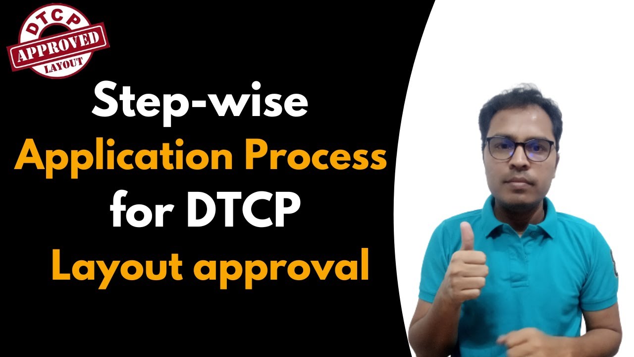 Step wise Application Process for DTCP layout approval in Telugu #Land ...