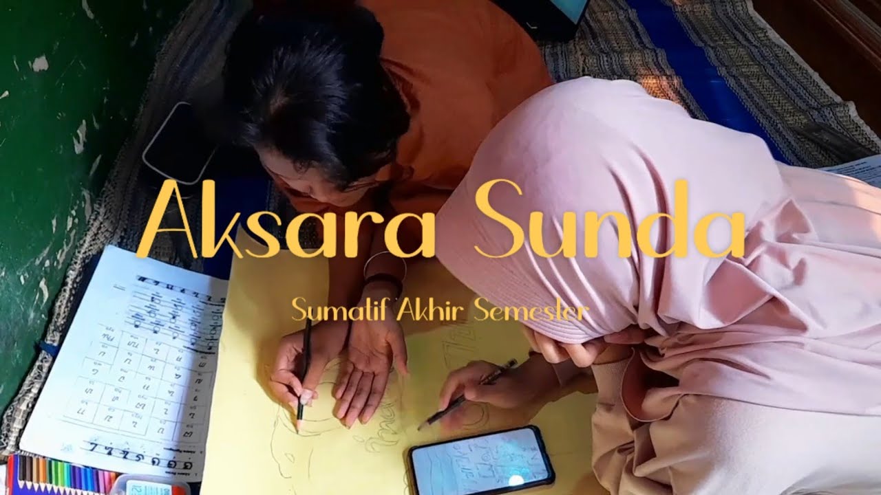 POSTER AKSARA SUNDA - SAS X DKV 2 - YouTube