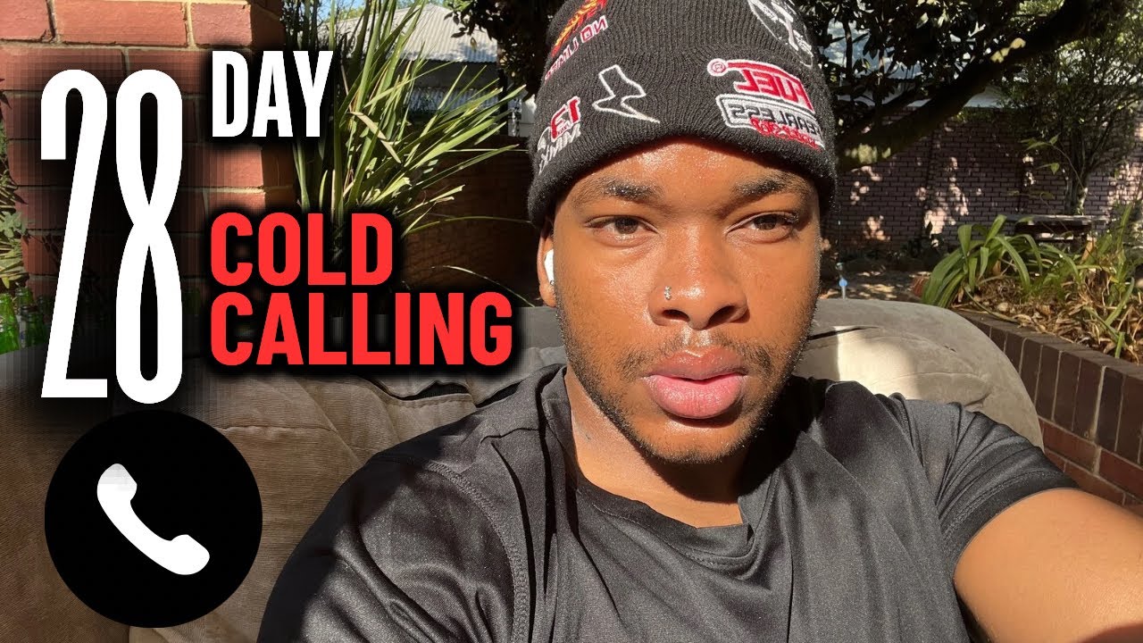 DAY 28/30 OF $0 - $1000 AS A COPY WRITING BEGINNER ( cold calling is hard ) - YouTube