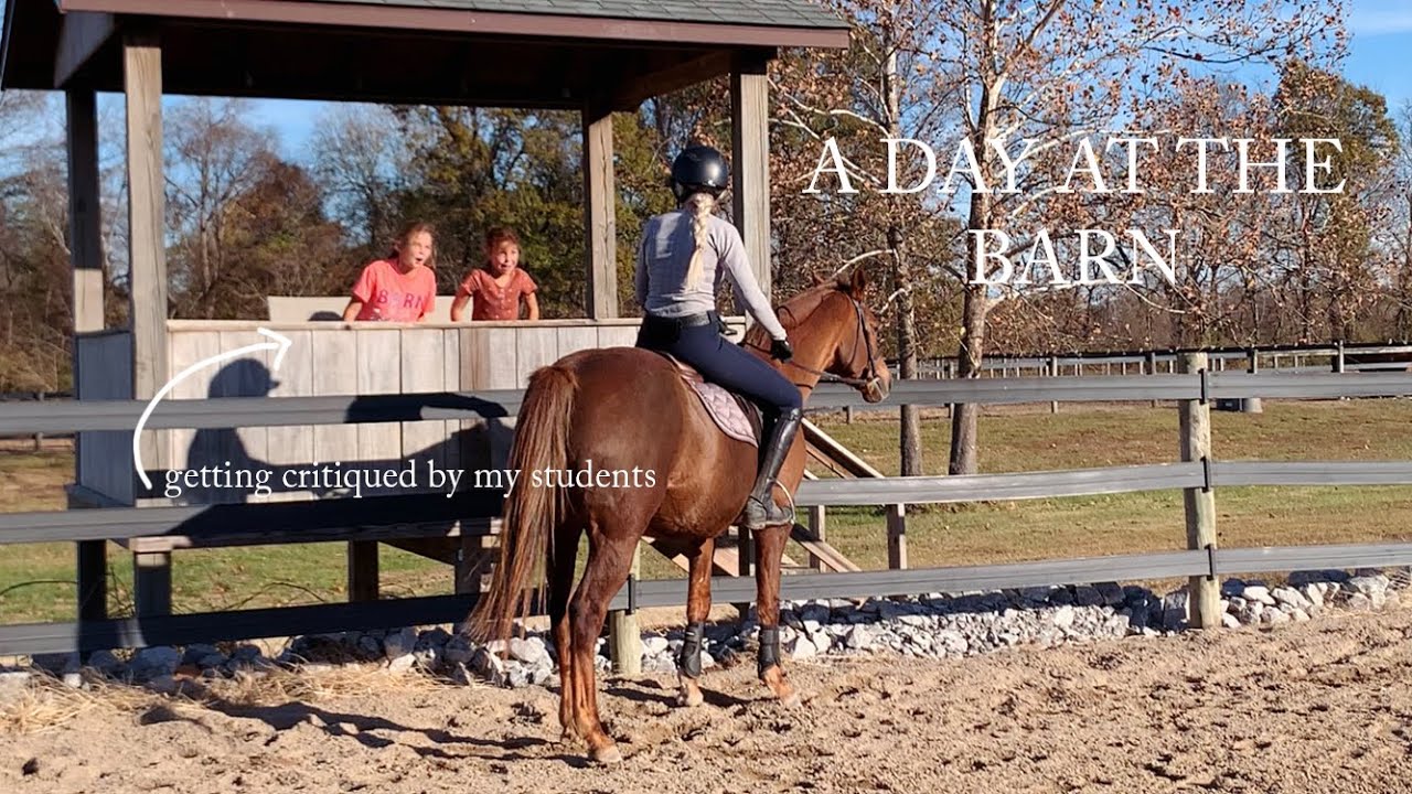 CRAZY DAY AT THE BARN - YouTube
