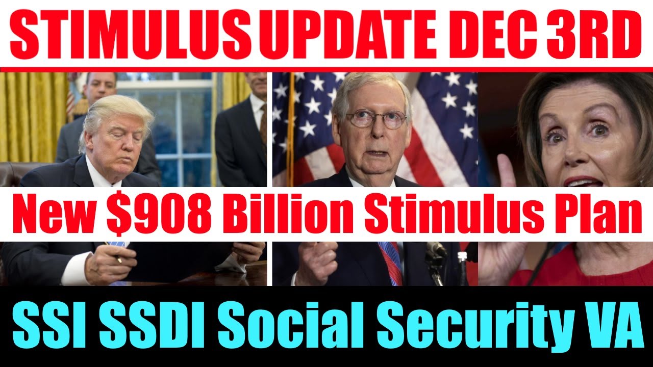 Stimulus Check Update | SSI SSDI Social Security VA | Second Stimulus ...