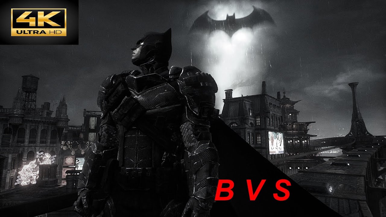 Batman Arkham Knight - BatAffleck from BvS Armor MOD 4K - YouTube