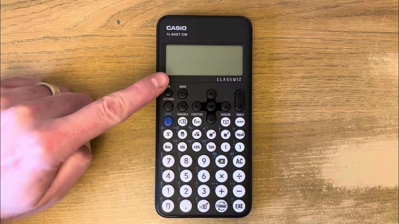 How To Turn Off A Casio Scientific Calculator - YouTube