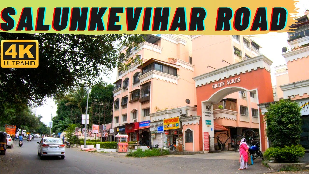 SALUNKE VIHAR ROAD PUNE | 4K VIRTUAL DRIVE TOUR - YouTube