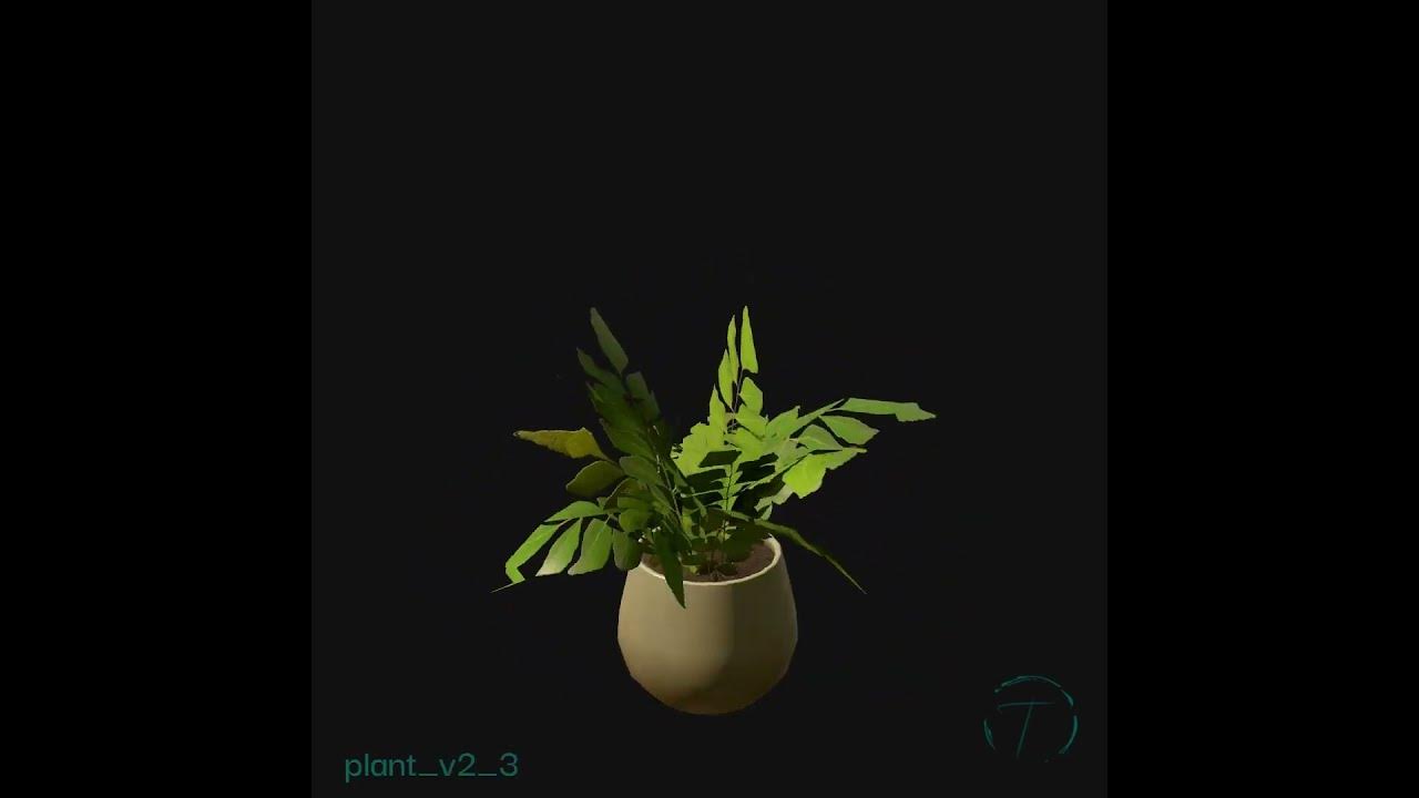 Indoor Plants V2 Unityassetstore 3dmodeling Gamedev Unity Speedtree 3denvironment Youtube