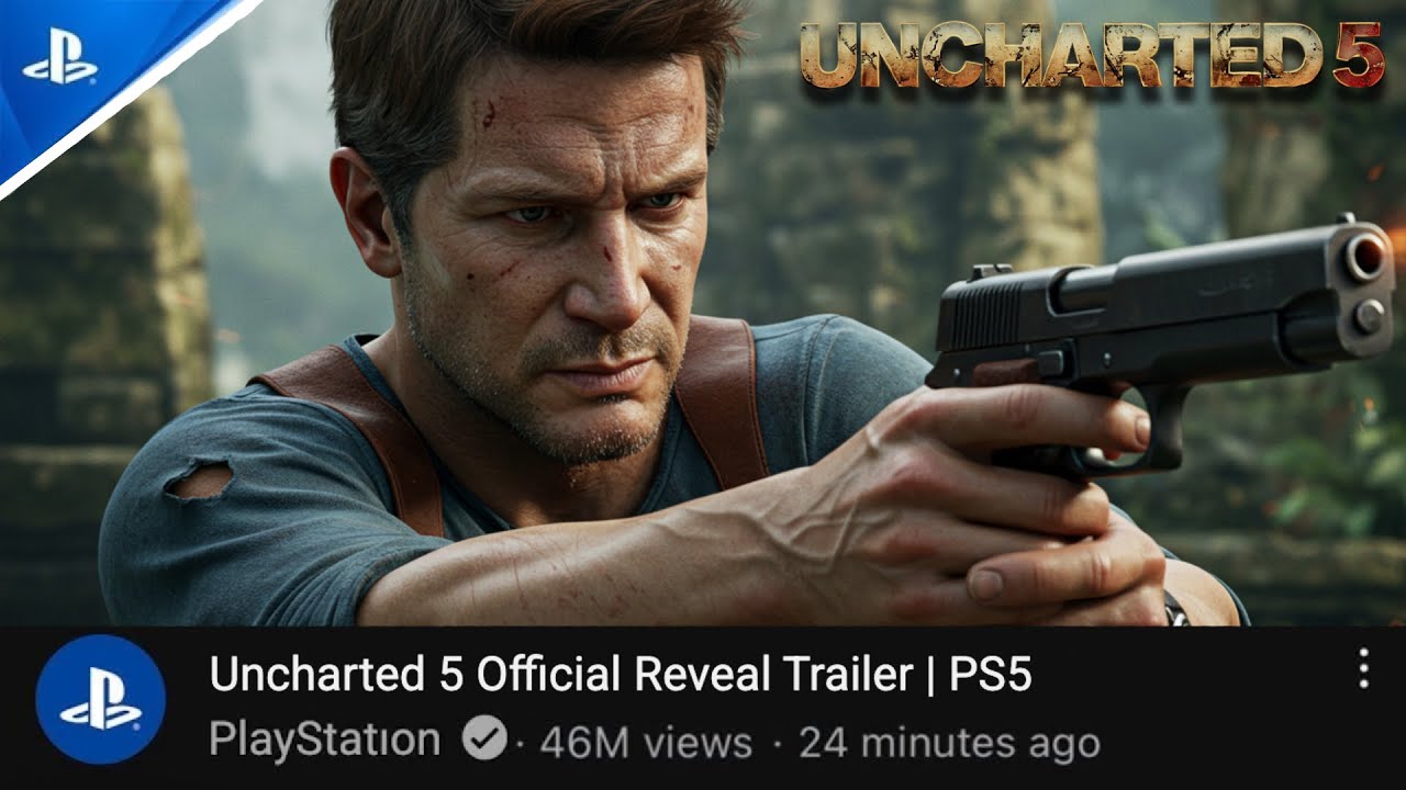 Uncharted 5 (2025) - First Trailer | Naughty Dog | PS5 | Concept - YouTube