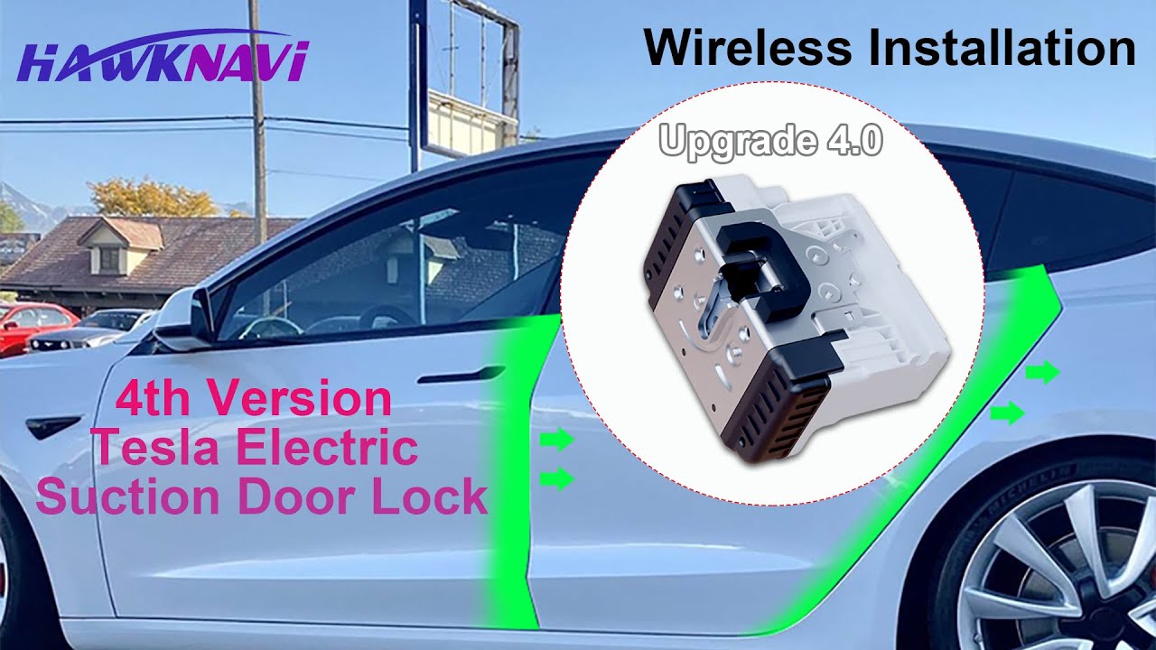 Hawknavi Tesla Model 3 Y Soft close Electric Suction Door Lock ...