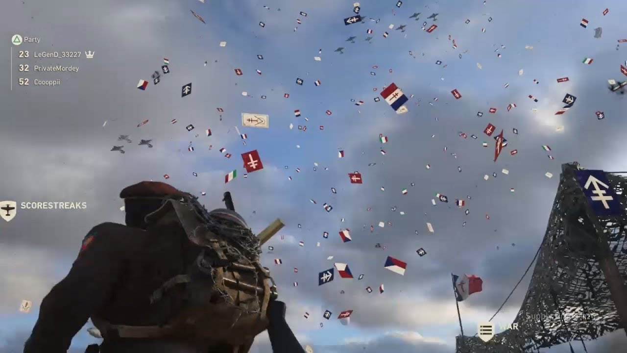 New Headquarters Easter Egg (Huge Plane+Raining Flags) - Call of Duty ...
