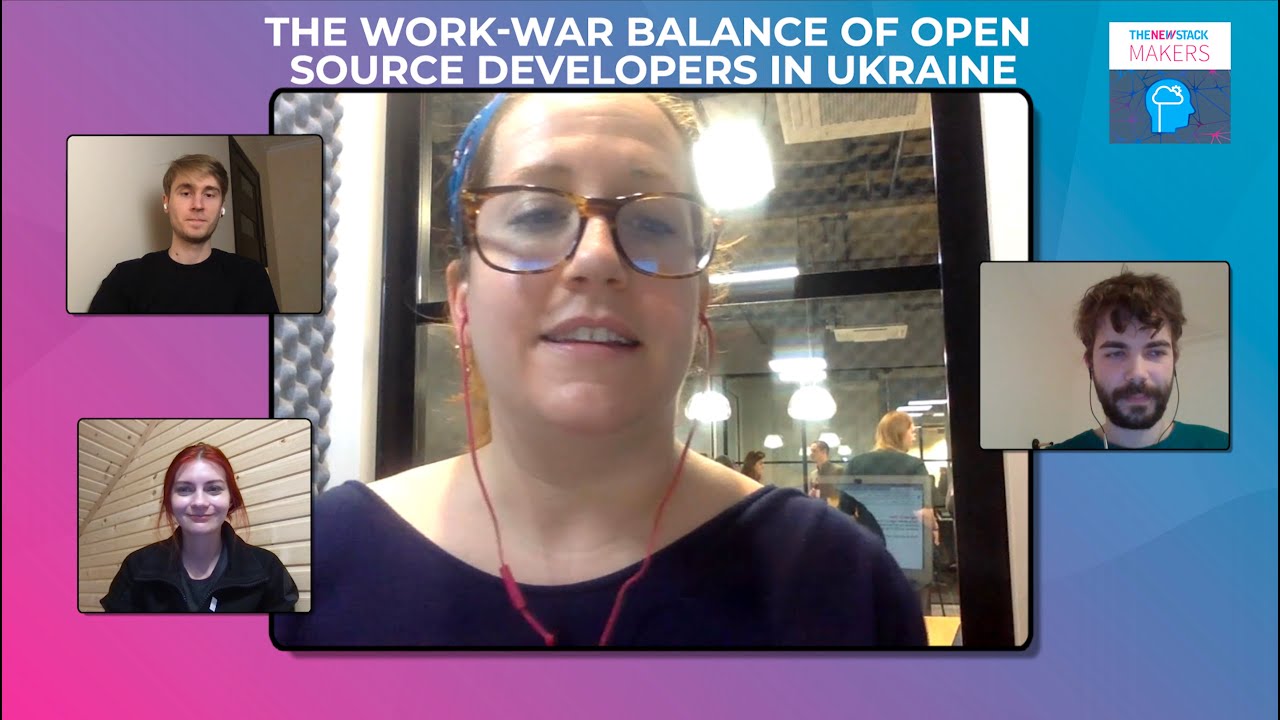 The Work-War Balance of Open Source Developers in Ukraine - YouTube