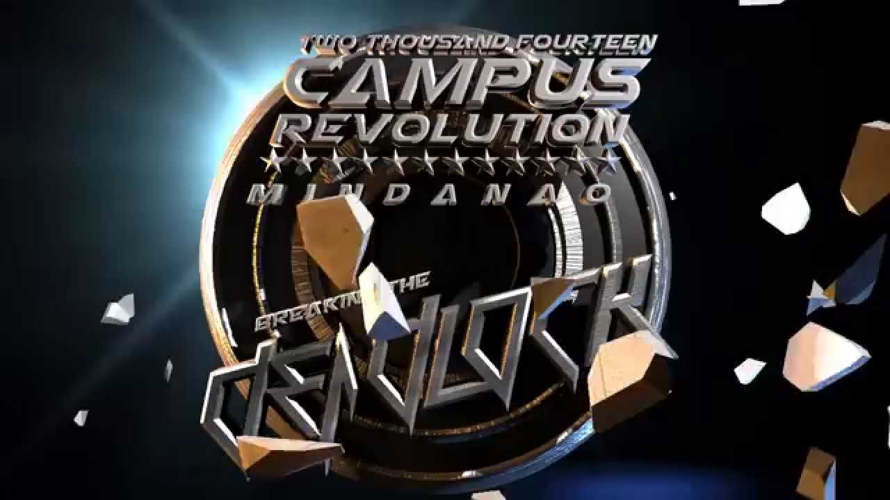 Campus Revolution Mindanao Breaking the Deadlock opening video - YouTube