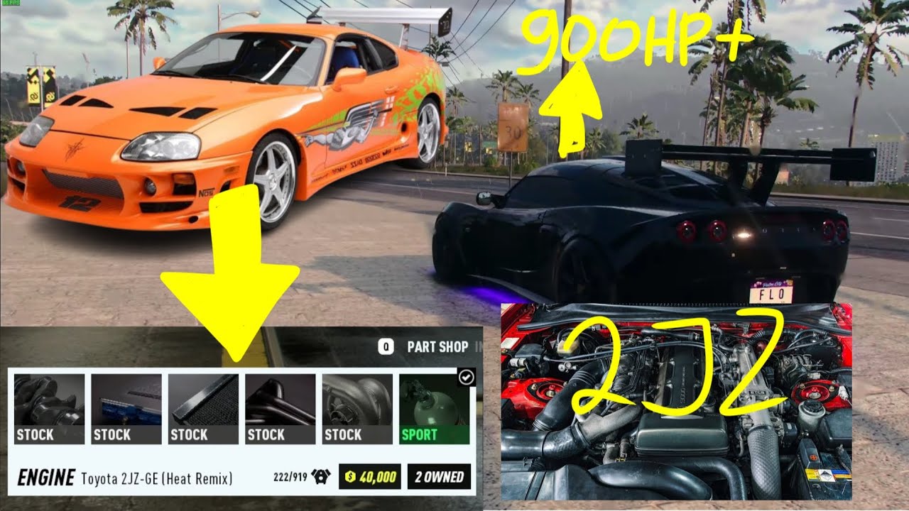 Swap Toyota Supra MK4 Engine - 2JZ-GE ft. Lotus Exige S | Need For ...