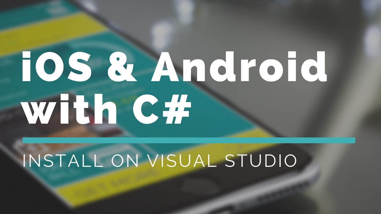 Getting Xamarin ready on Visual Studio - YouTube