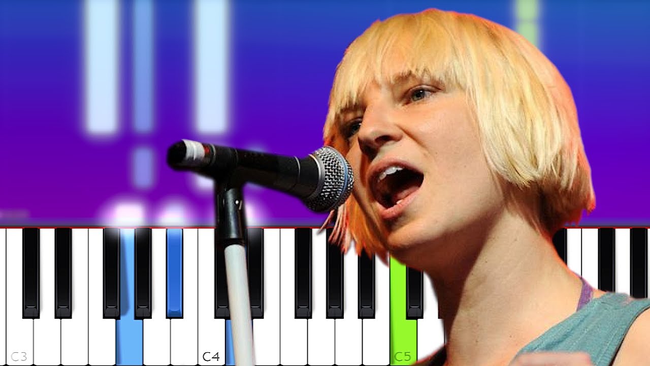 Sia - Saved My Life (Piano Tutorial) - YouTube