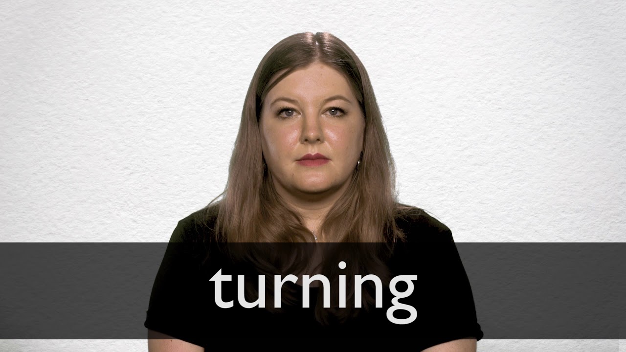 How to pronounce TURNING in British English - YouTube
