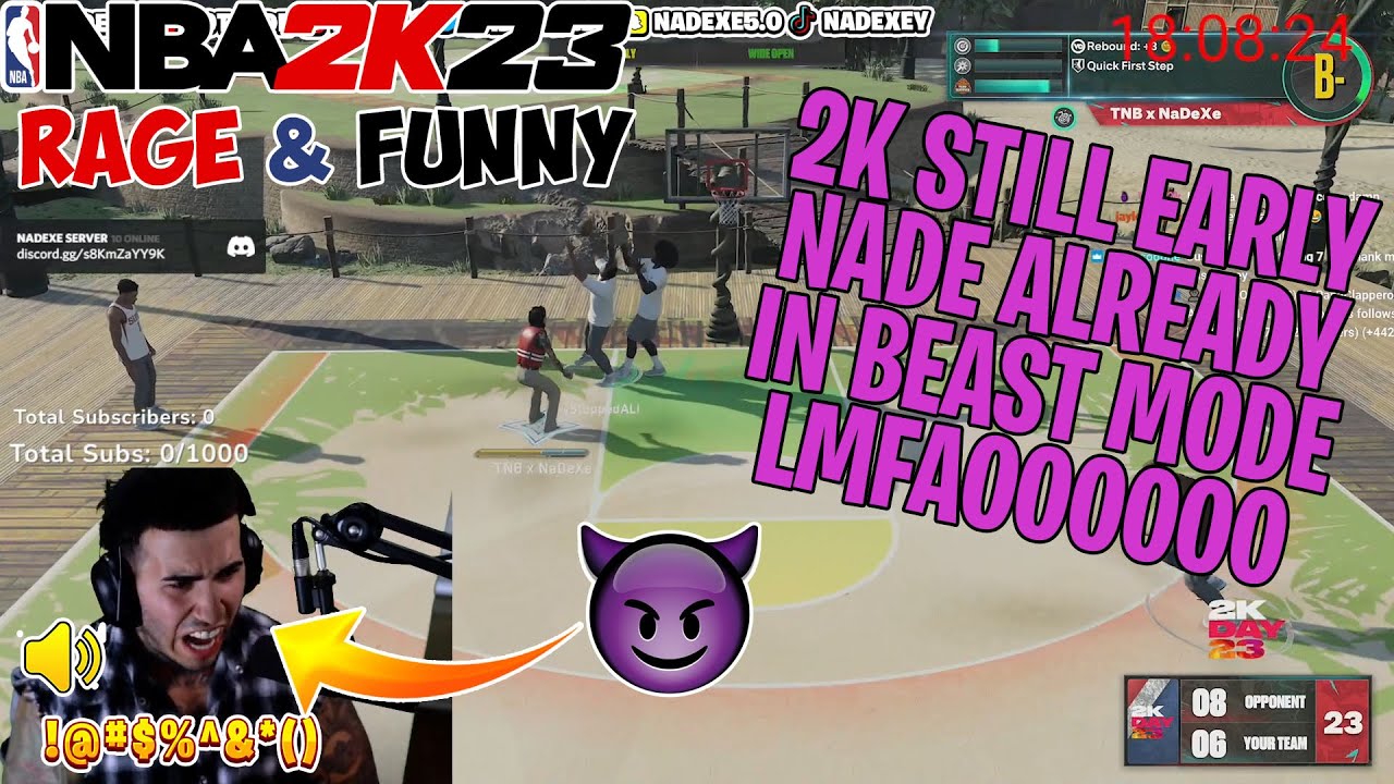NBA 2K23 Rage and Funny Clips #1 (NADE ALREADY IN BEAST MODE LMFAO ...