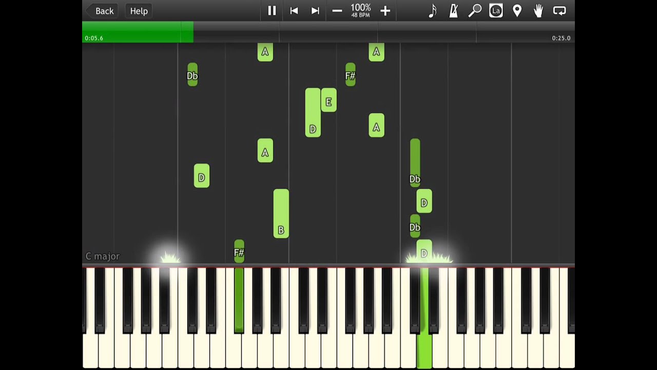 Animal Crossing: New Leaf Intro Synthesia Piano Tutorial (with MIDI ...