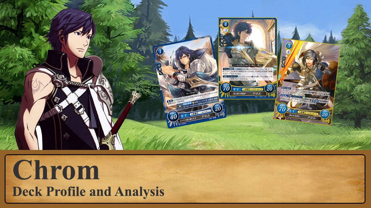 Fire Emblem Cipher: Chrom Deck Profile - YouTube