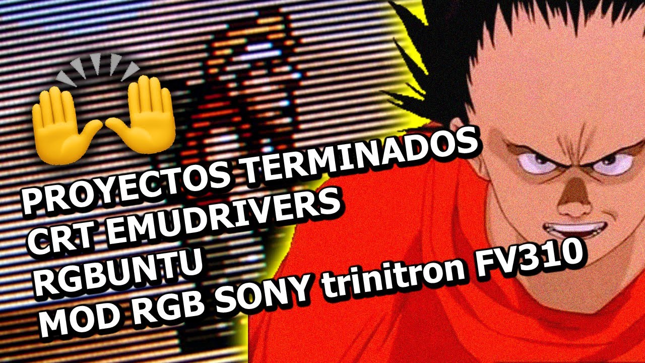 Proyectos terminados arcade CRT EMUDRIVERS, RGBUNTU y MOD RGB Sony ...