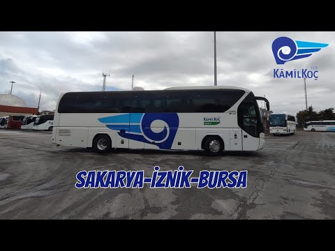 #136  Sağanak Yağış Altında | Kamil Koç | Sakarya - Bursa | Otobüs Yolculuğu