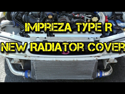 IMPREZA RADIATOR COVER - ENGINE BAY STYLING by BAD ASS PERFORMANCE ...