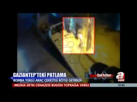 A HABER / GAZİANTEP'TEKİ BOMBALI SALDIRI ANI A HABER'DE | A Haber