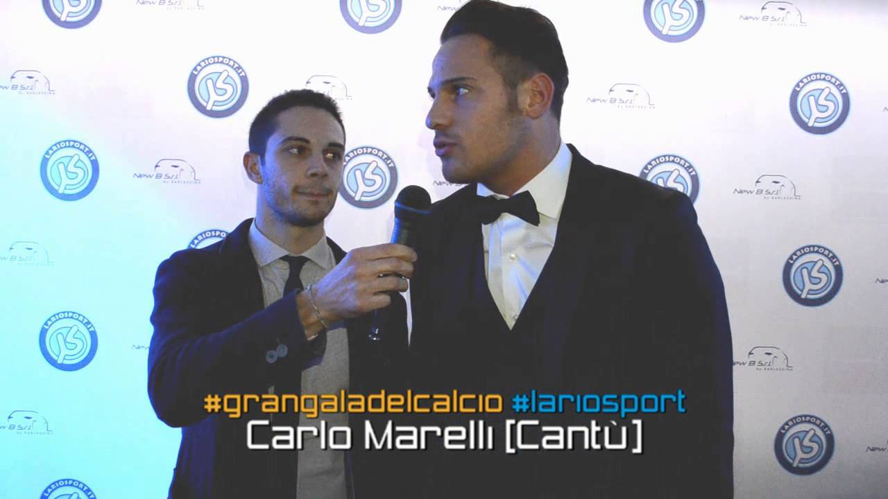 Cantù - Carlo Marelli al Gran Galà del calcio 2014 - YouTube
