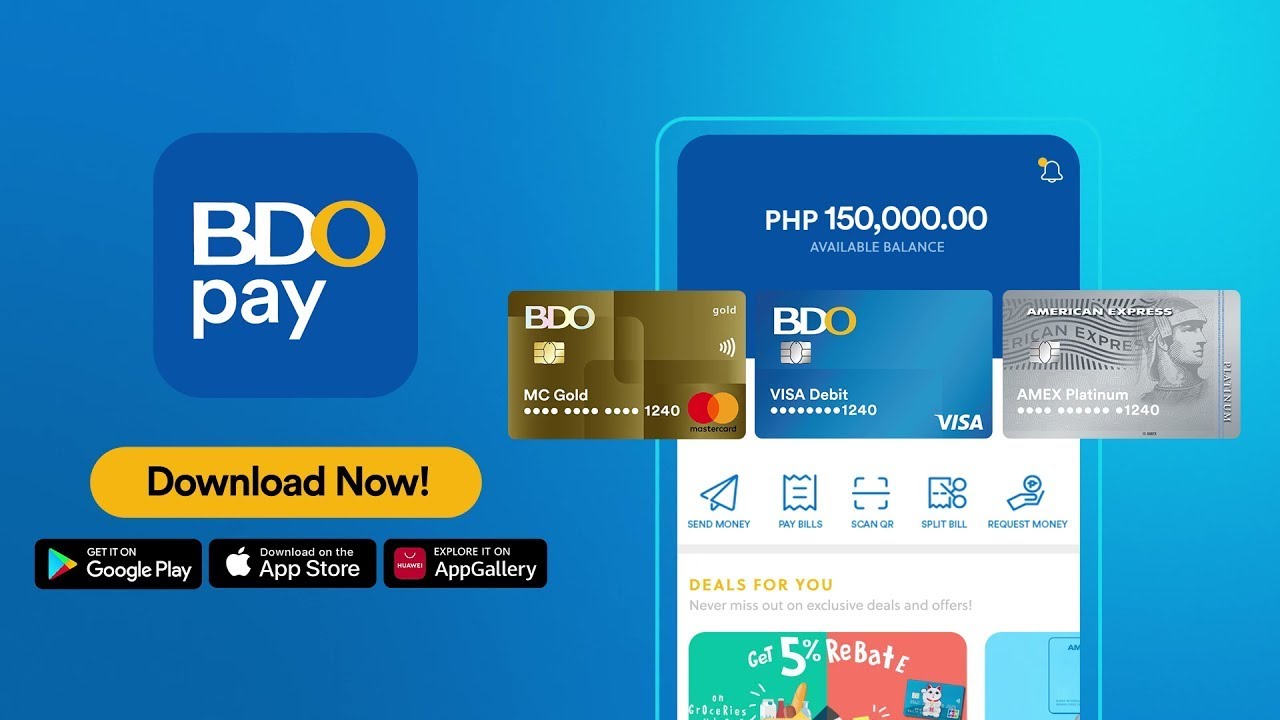 Paano mag register sa BDO PAY With existing BDO online banking account ...