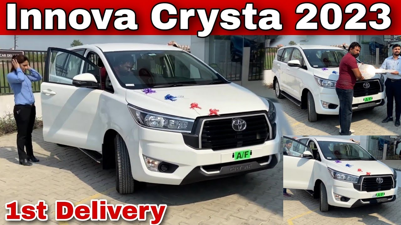New Updated TOYOTA INNOVA CRYSTA 2023 Delivery | New Innova Crysta 2023 ...