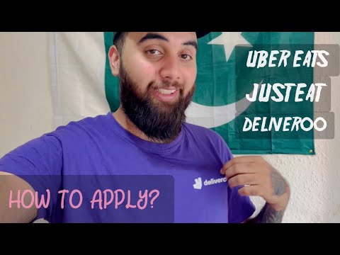 How to Apply Uber Eats,Just Eat,Deliveroo account for Delivery Uk ...