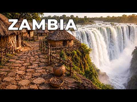 ZAMBIA: Rivers, Wildlife and the Thunder of Victoria Falls | 4K Travel Documentary