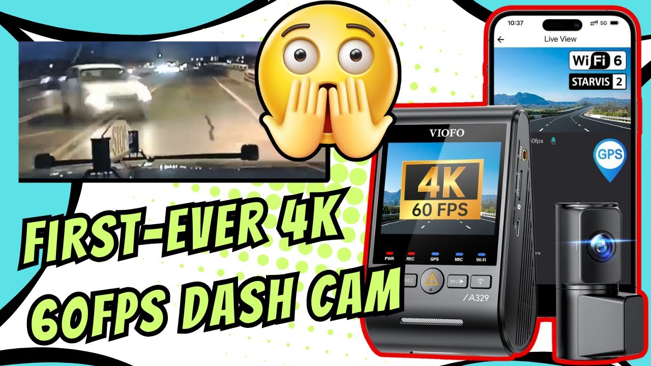 Get READY for 2025's MOST ADVANCED Dash Cam - VIOFO A329 Front 4K 60FPS GPS Wi-Fi 6 - YouTube