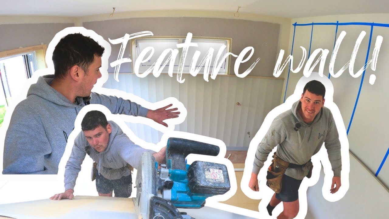 How to build a feature wall - YouTube