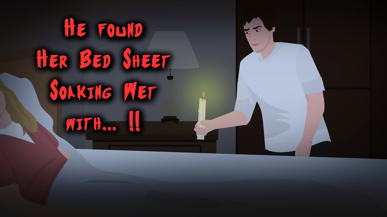He found her Bed Sheet soaking Wet with... !! Animated Stories - YouTube