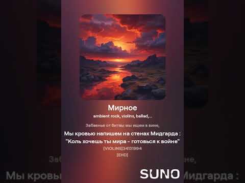 Мирное. Автор стихов Валентина Спирина