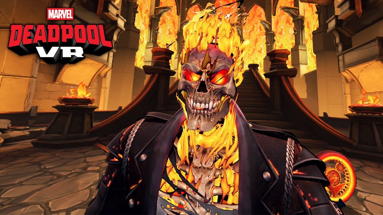 DEADPOOL VR – Deadpool And Ghost Rider Double Team Mephisto Boss Fight ...