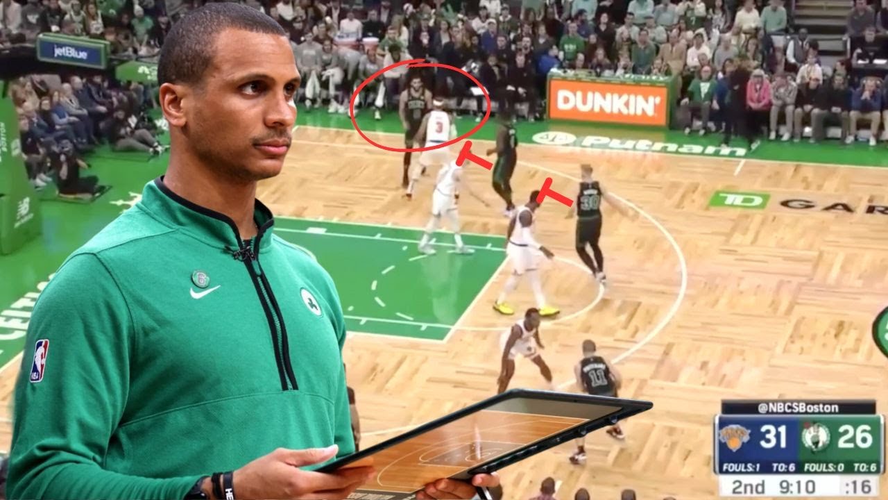 Boston Celtics Best Offensive Sets/Actions So Far : Film Session - YouTube