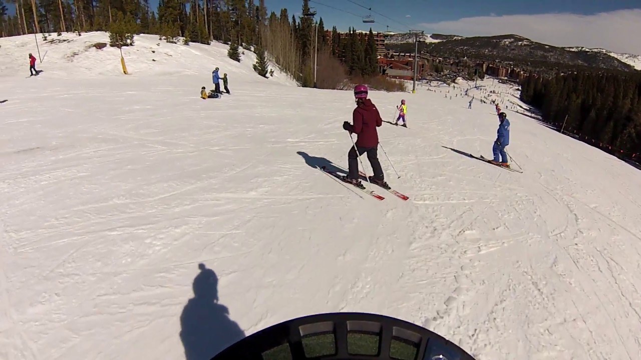 Skiing Breckenridge with Zoe and Daniel on Ballet Hill - YouTube