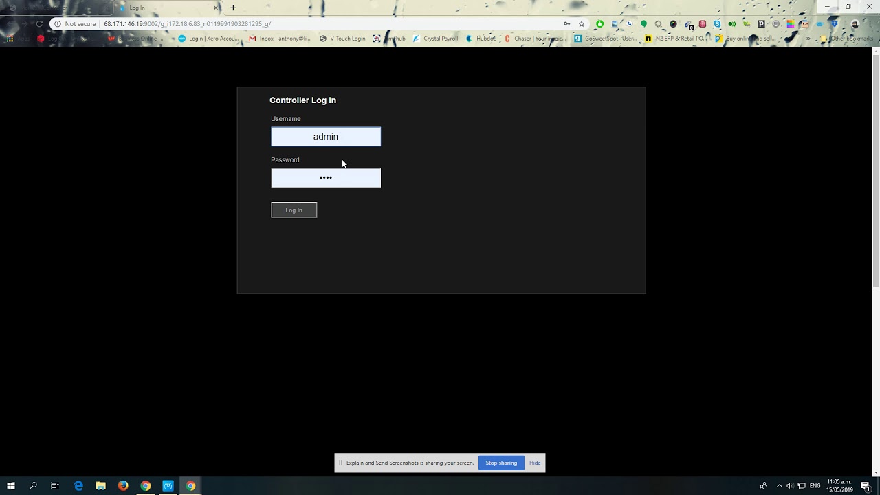 V- Touch login and access for WCT600 controllers - YouTube