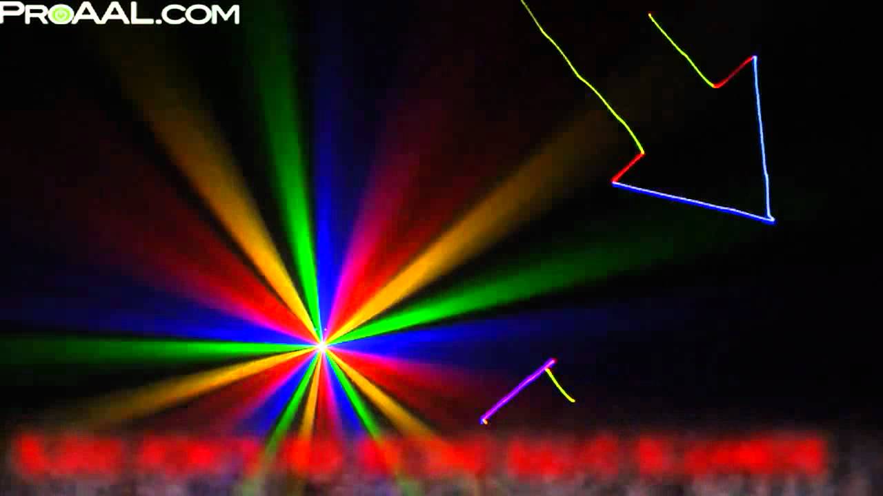 X Laser Skywriter RGB - YouTube