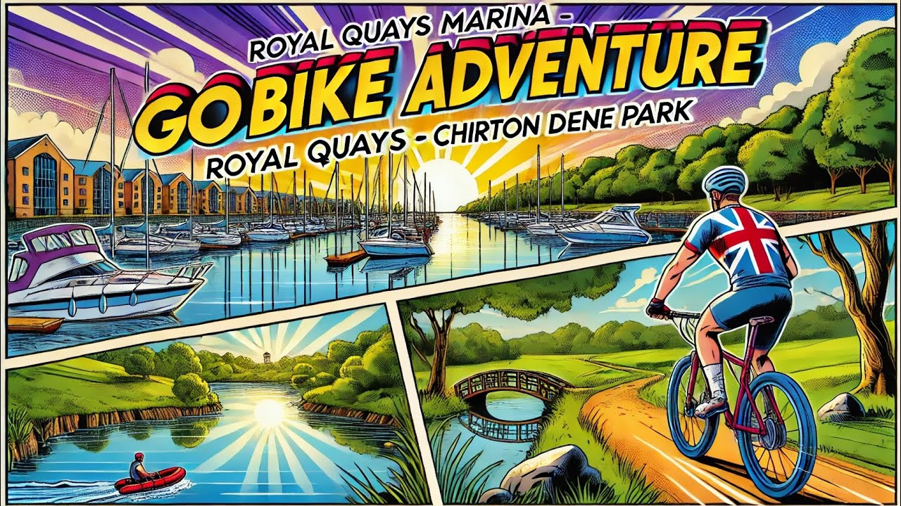 Chirton Dene Park to Royal Quays Marina - Newcastle - United Kingdom ...