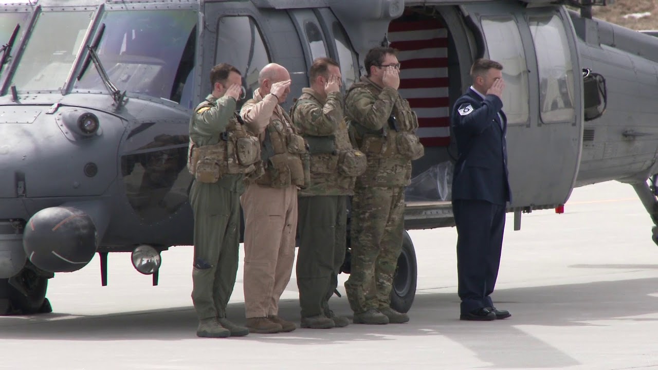 106th Rescue Wing Dignified Arrival - YouTube