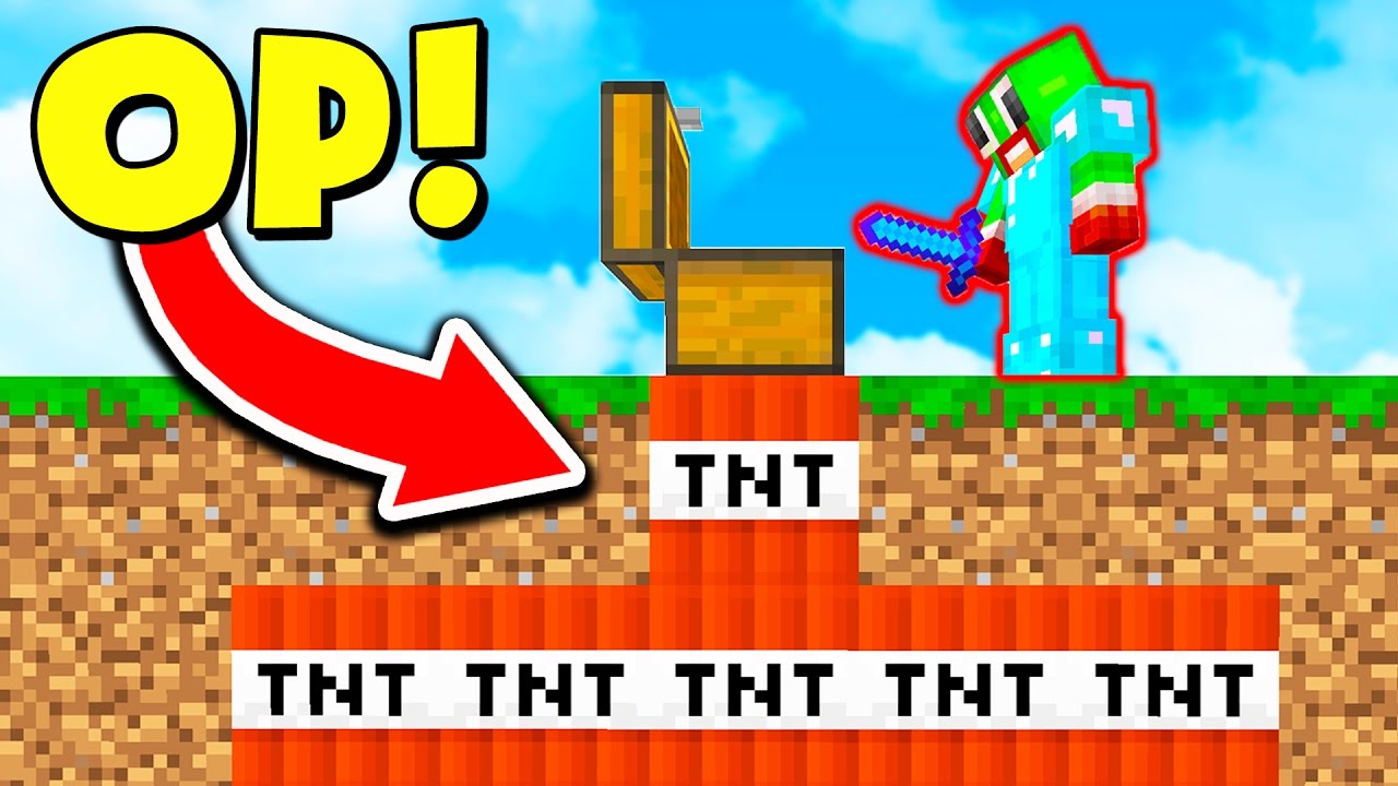 OVERPOWERED MINECRAFT TNT CHEST TROLL! (Minecraft Trolling) - YouTube