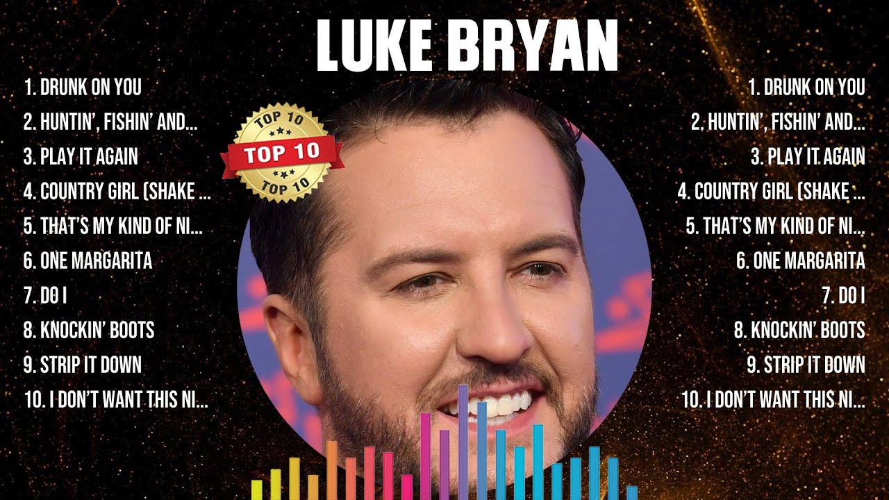 Luke Bryan Greatest Hits 2024 - Pop Music Mix - Top 10 Hits Of All Time ...