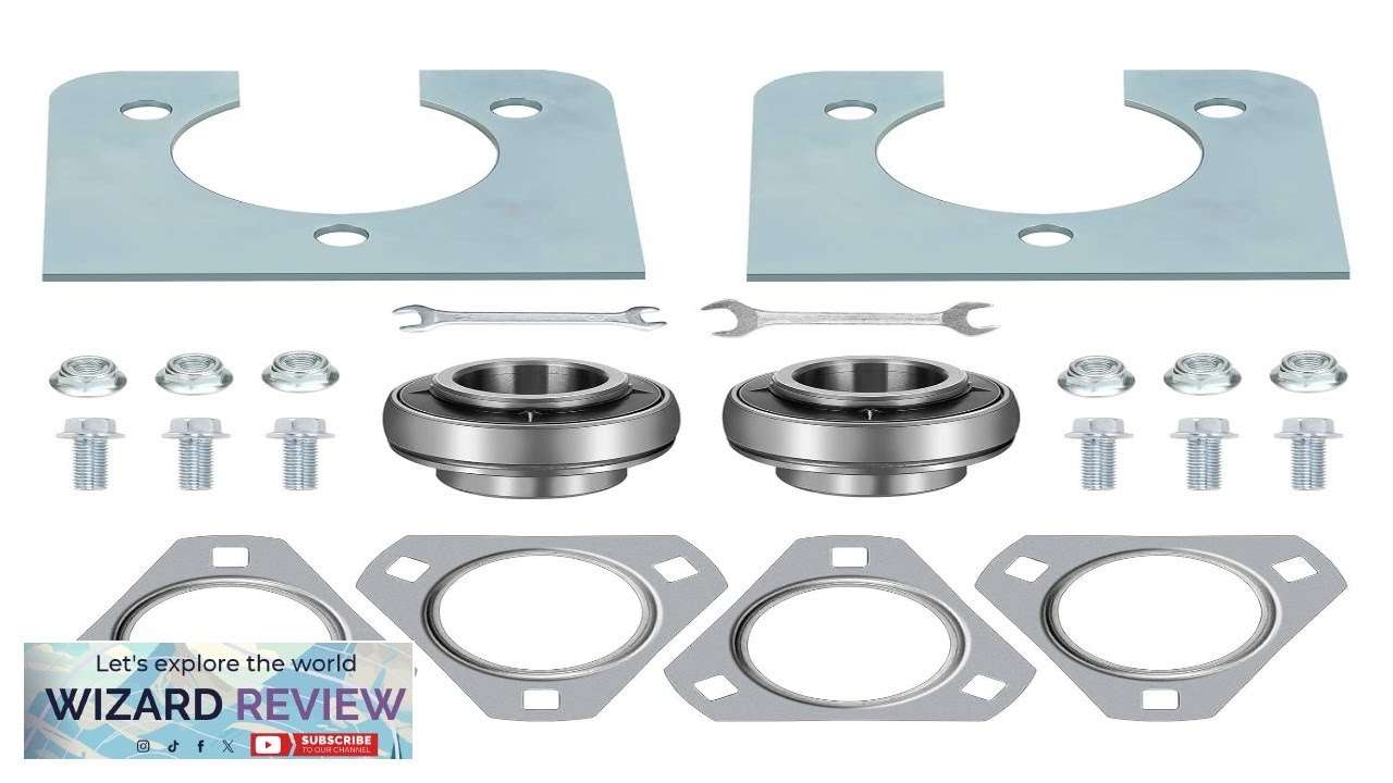 HIAORS 1" Live Axle Bearing Kit for Go Kart Mini Bike Manco Review ...