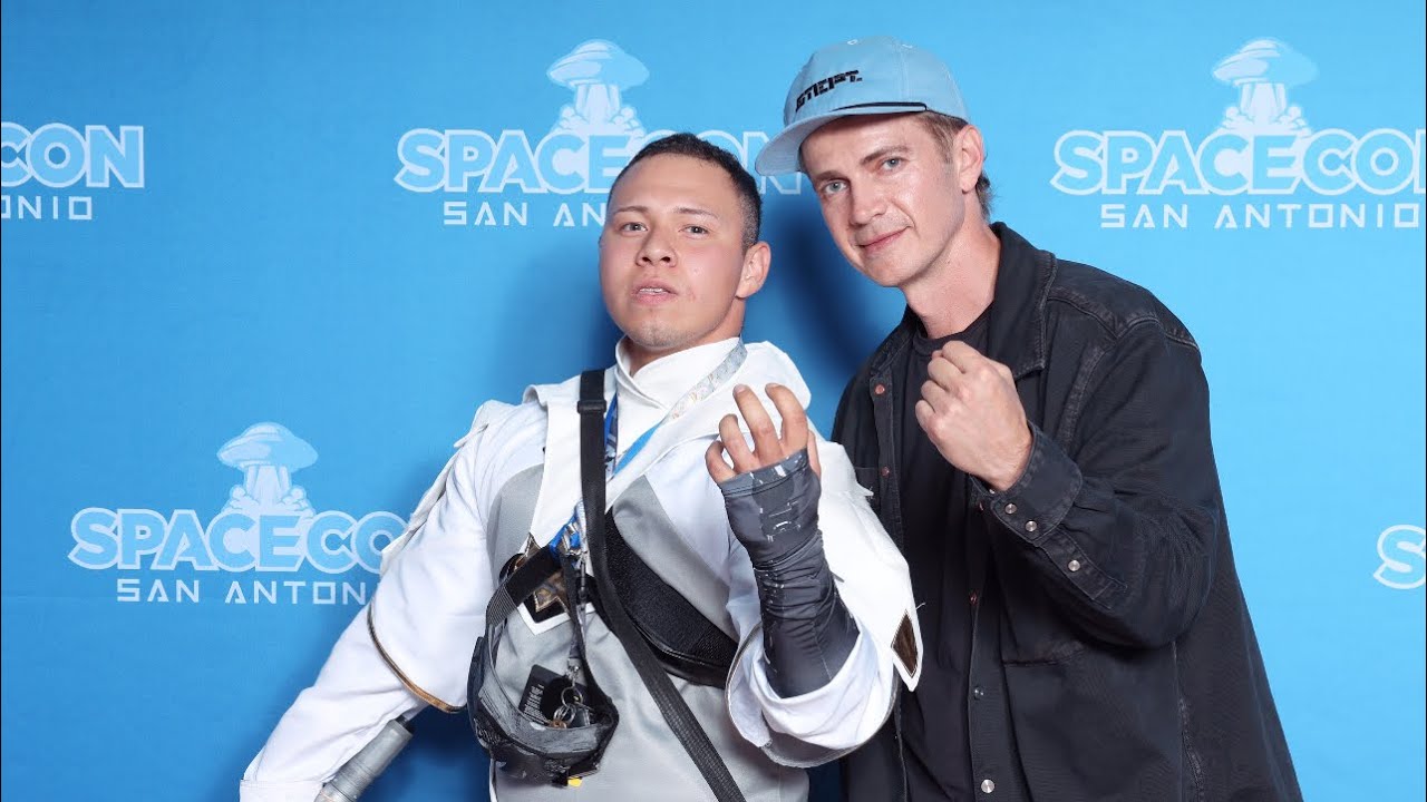 SPACECON San Antonio 2024! I met Hayden Christensen meet and greet ...