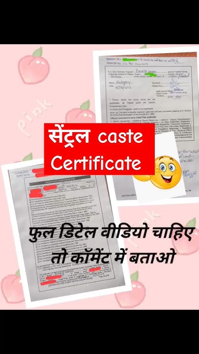Central Caste certificate kaise banaye || How to apply central caste certificate || #rrbntpc # ...