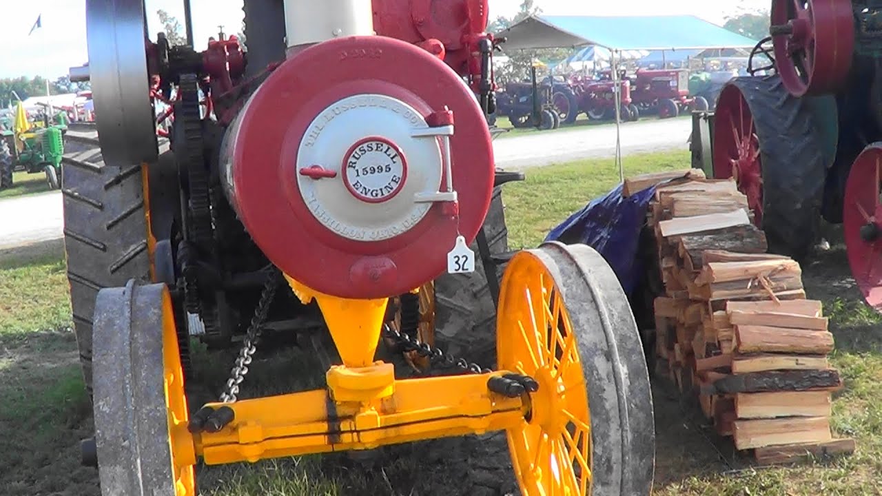 Russell Steam Traction Engines - YouTube