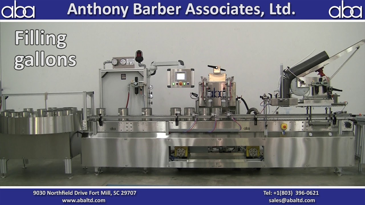 ABA M426 - Top Fill, Volumetric Filling Machine, C1D2 - YouTube